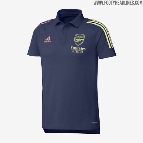 'Yellow Tint' Arsenal 20-21 Training Kit + Pre-Match Shirt Revealed ...