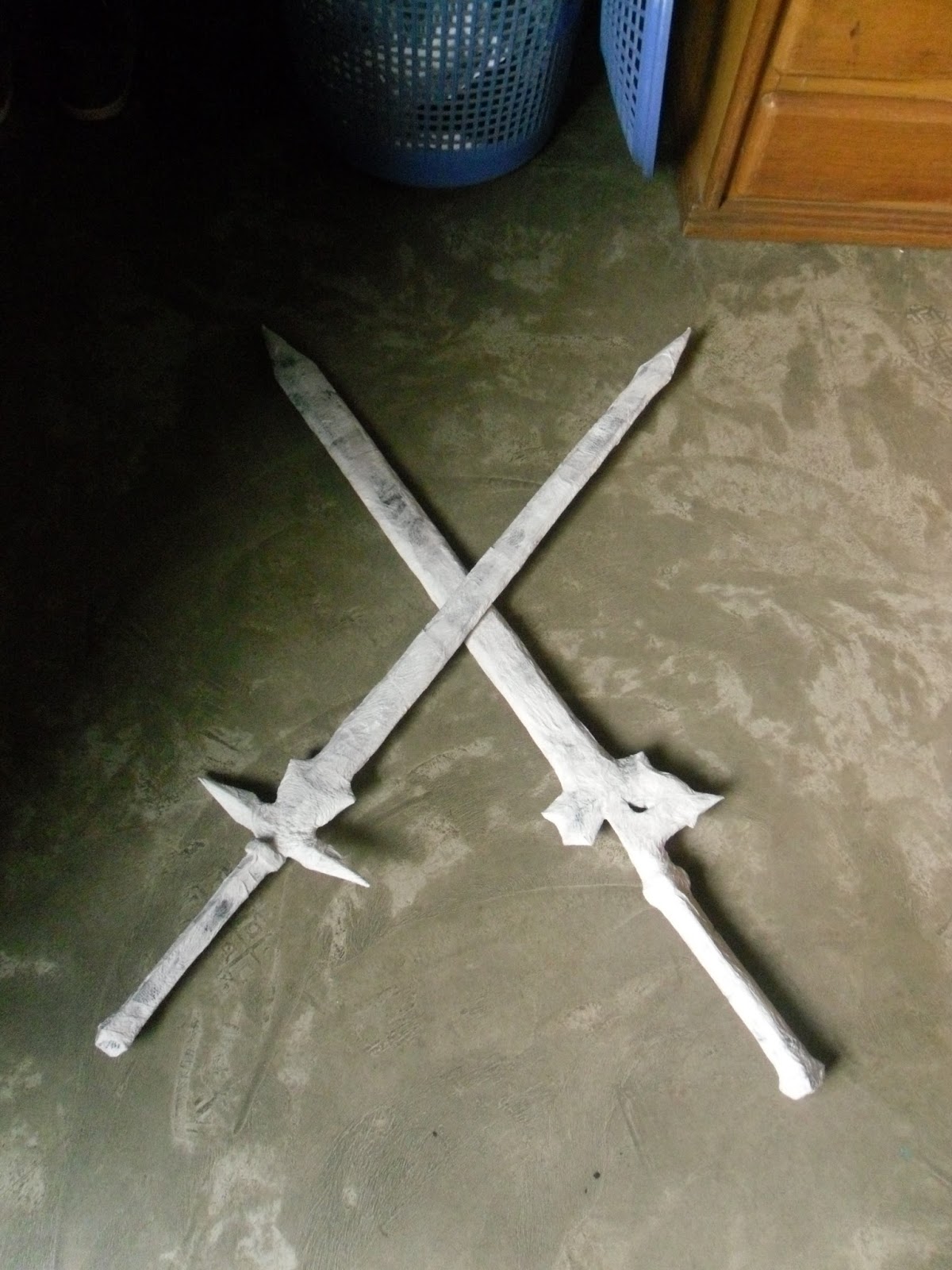 Elucidator & Dark Repulser - Sword Art Online | Pepakura