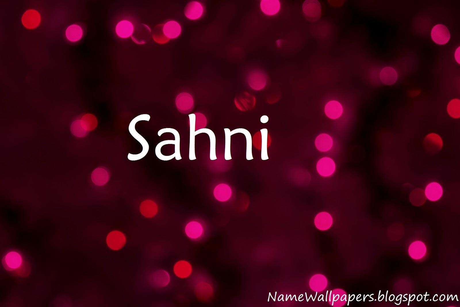 Sahni Name Wallpapers Sahni ~ Name Wallpaper Urdu Name Meaning Name ...