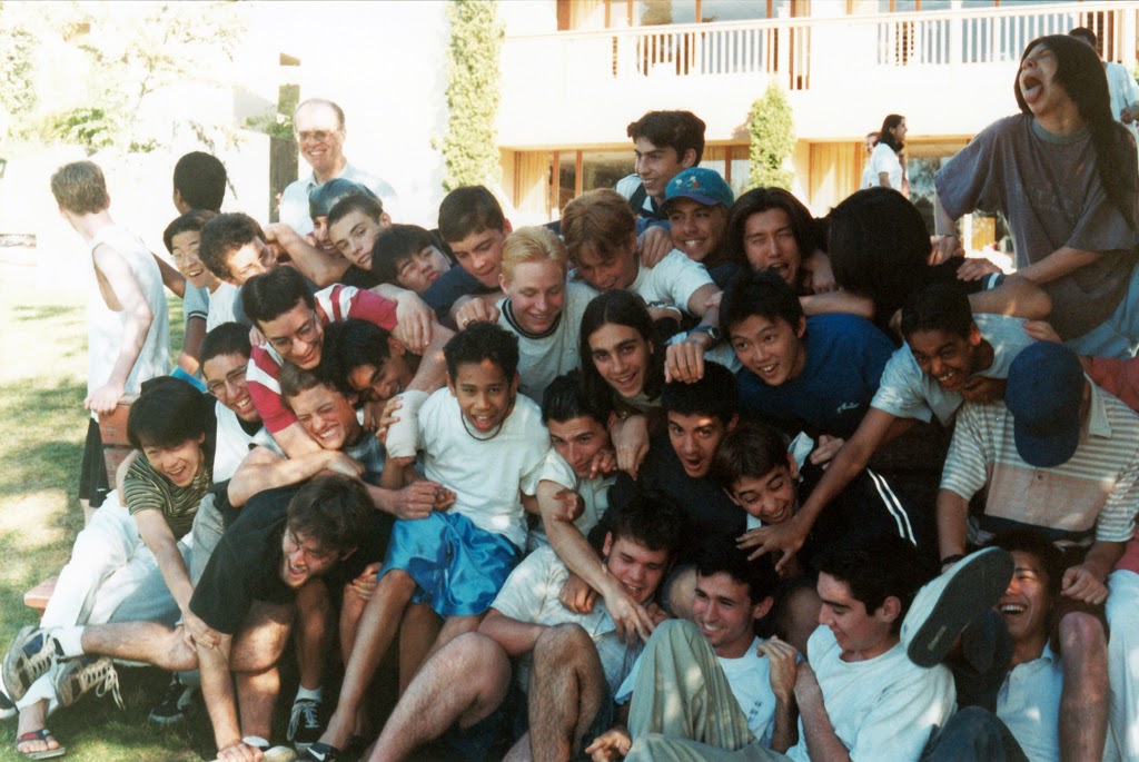 Maxwell School Days...: 1997: Dorm A, some other students, and Year of ...