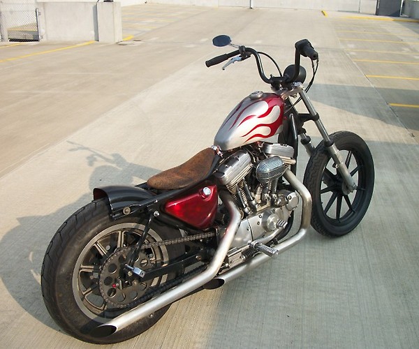 rear fender for old swing arm shovelhead : r/Harley