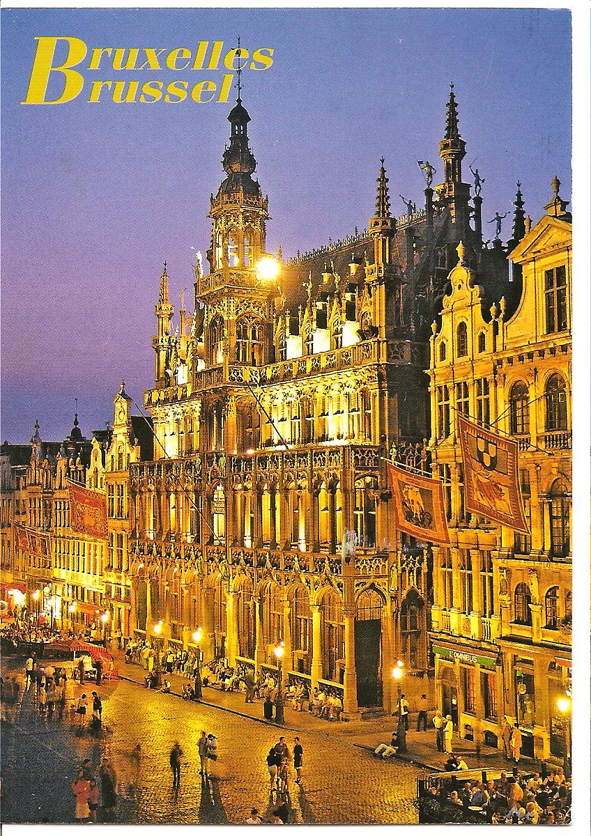 MY POSTCARD-PAGE: BELGIUM ~Grand Place-UNESCO~
