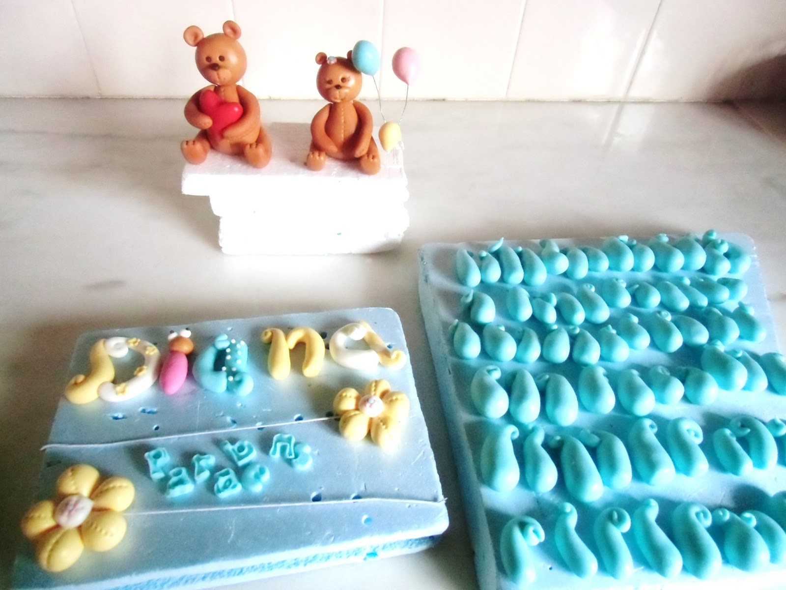 As receitas da minha cozinha: Tutorial Urso - pasta de açúcar