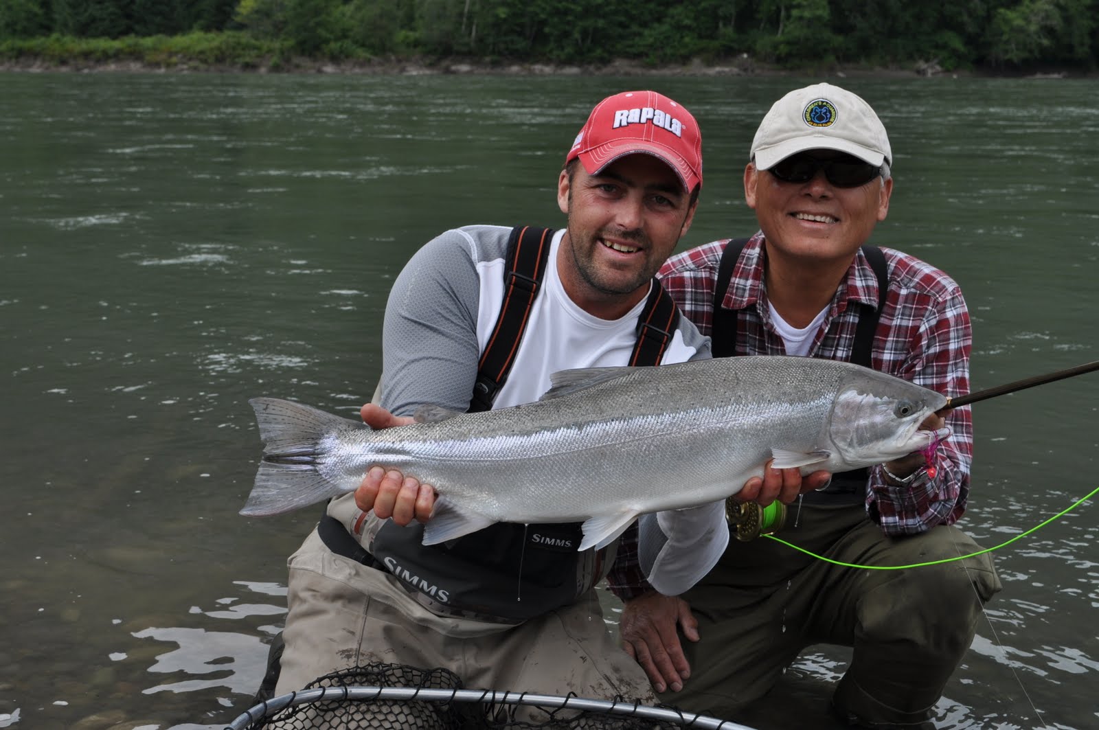Skeena river fishing guides for Salmon & Steelhead: Fly fishing the ...