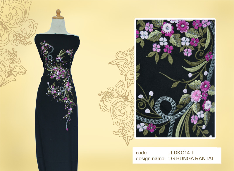 Bunga Rantai I | Aleesya Sulam Collection