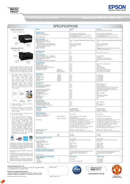 Craft Magic Global Marketing: Epson WorkForce WF-7011 & WF-7511: A3 ...