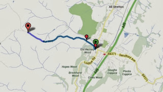 Shropshire Hills Cyclist: The Burway, Church Stretton