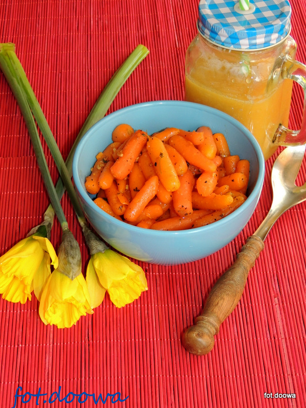 Mini marchewka karmelizowana w miodzie - Moje Małe Czarowanie - Dorota ...