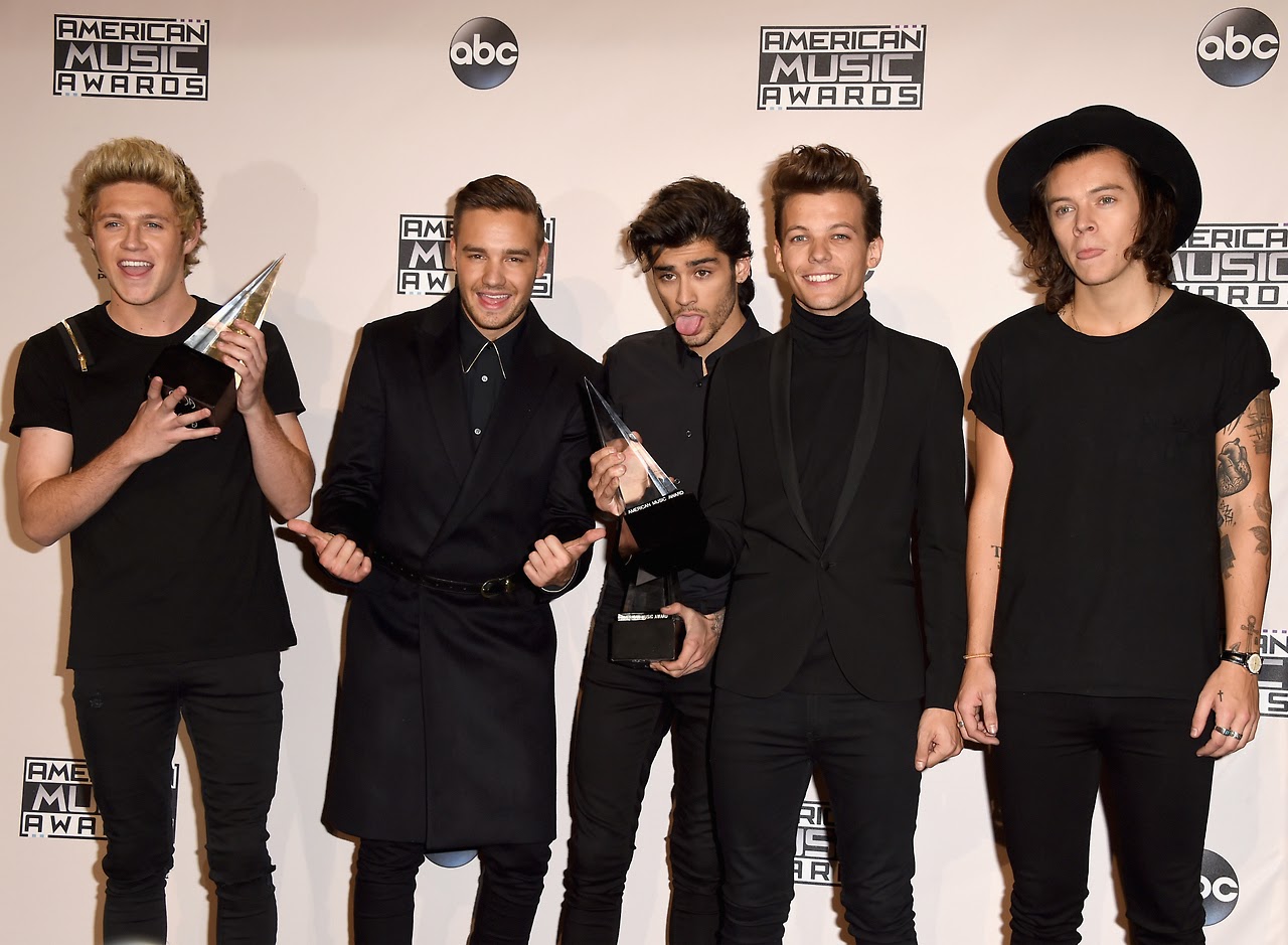 One Direction Girls ♥: Fotos de la "Press Room" en los American Music ...