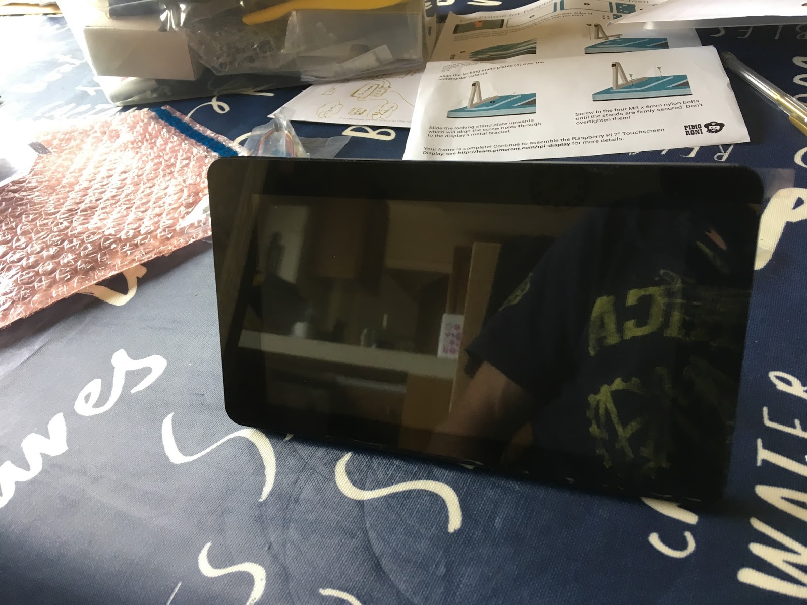 Raspberry Pi Audio: RPi 7" Touch Screen - it's alive!