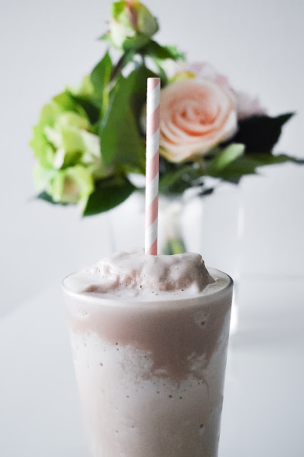 Chocolate Frosty Protein Shake | Mr. and Mrs. Powell