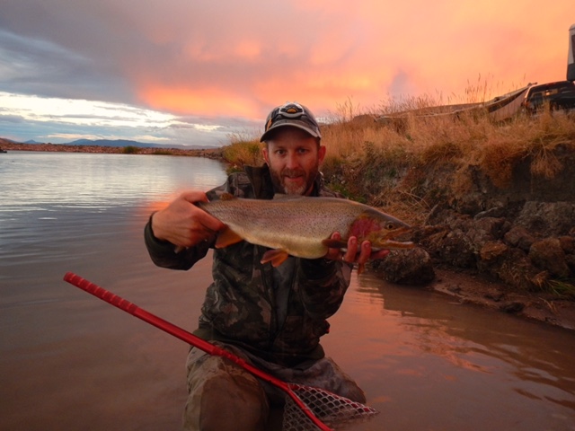 Fly Fish Addiction: Wyoming Stillwater Trout Fishing at It's Finest!