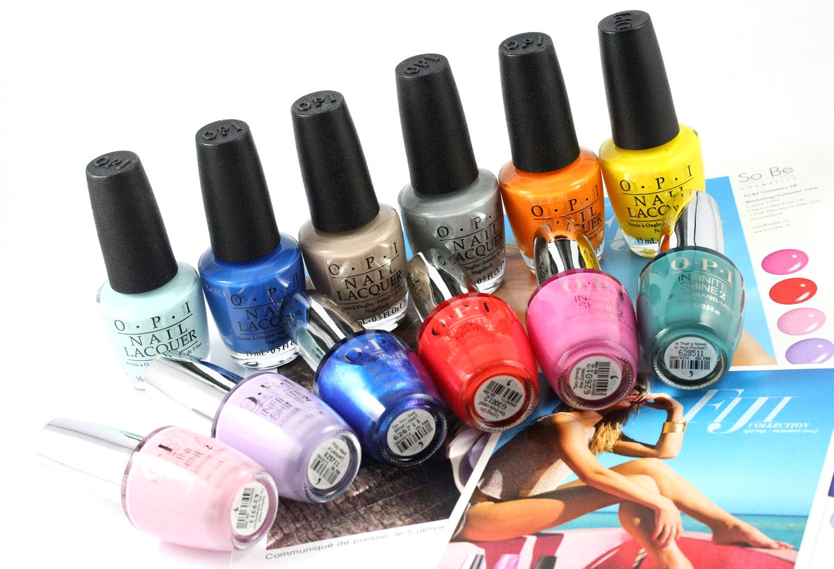 OPI Fiji Collection - Swatches - Nailderella