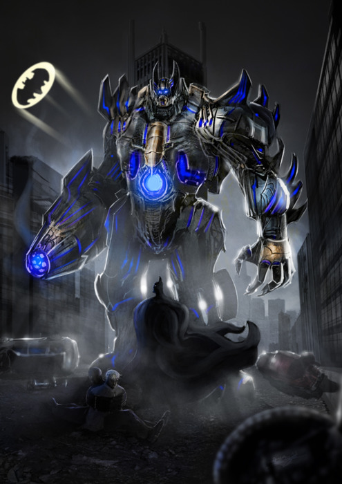 Transformers Meets Batman [Image] - The Geek Twins