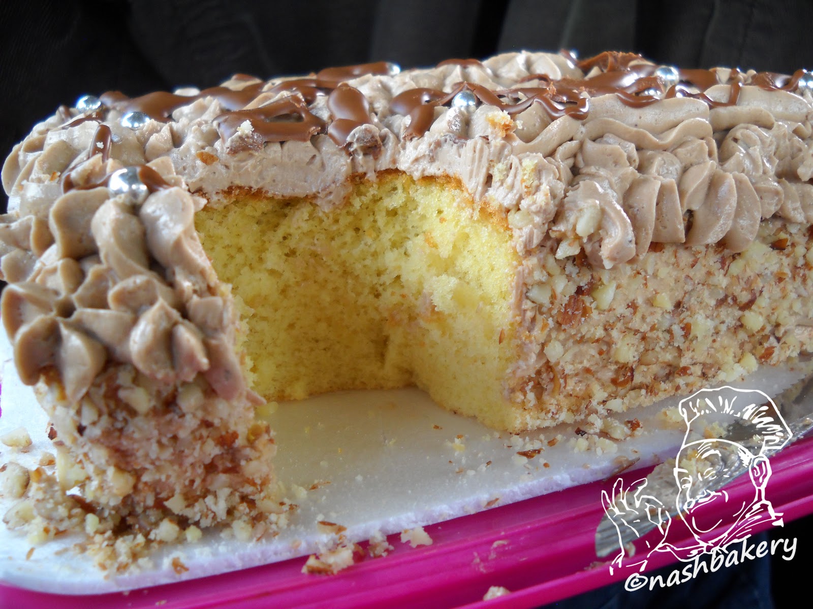 Ask the Baker: GÉNOISE WITH MOCHA SWISS MERINGUE BUTTER CREAM