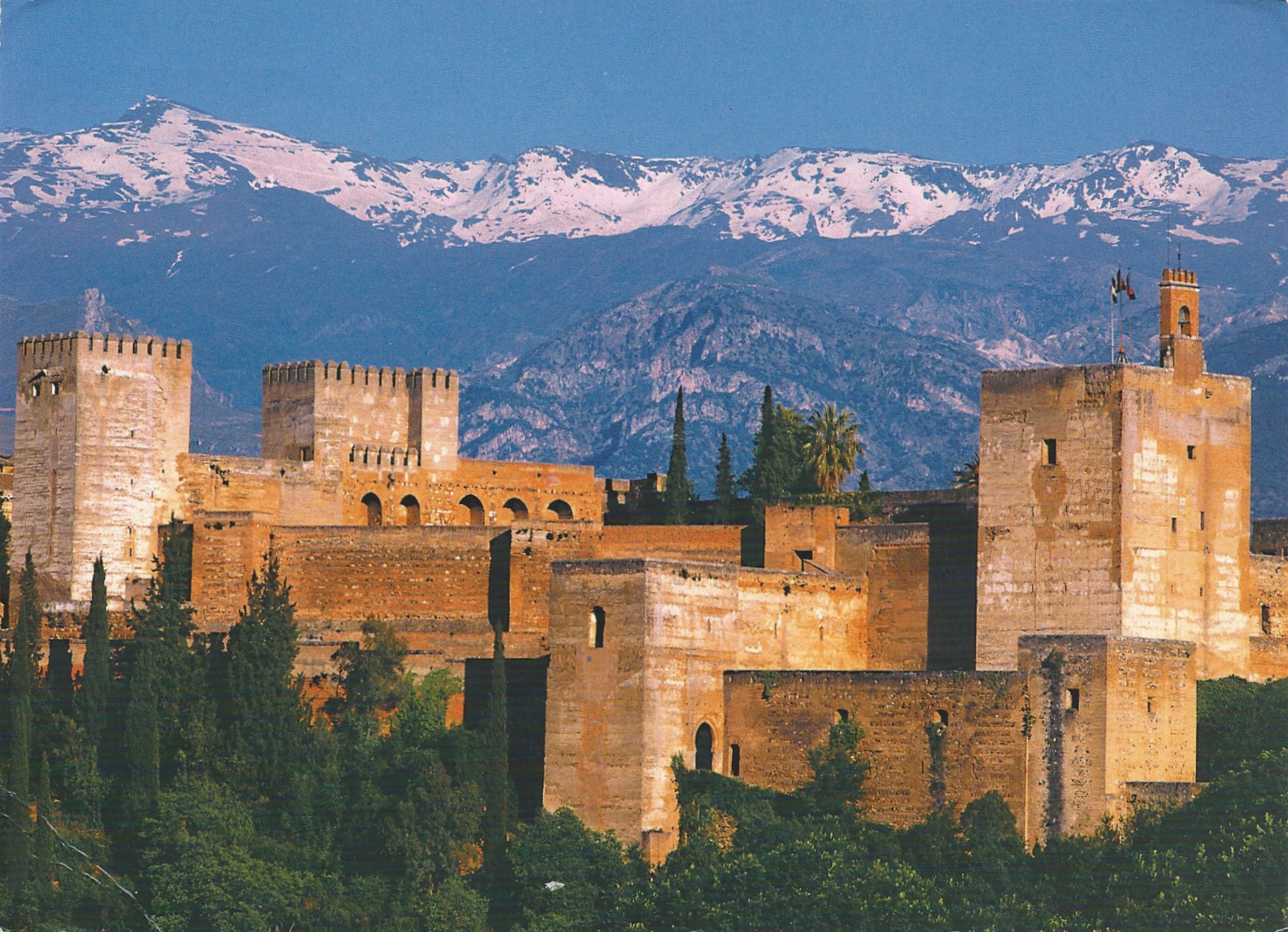 dewereldiskleinenmooi: La Alhambra, kaart van T. uit Spanje