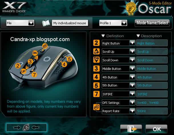 SETING MACRO: Cara Setting Mouse Macro X7 Type F4