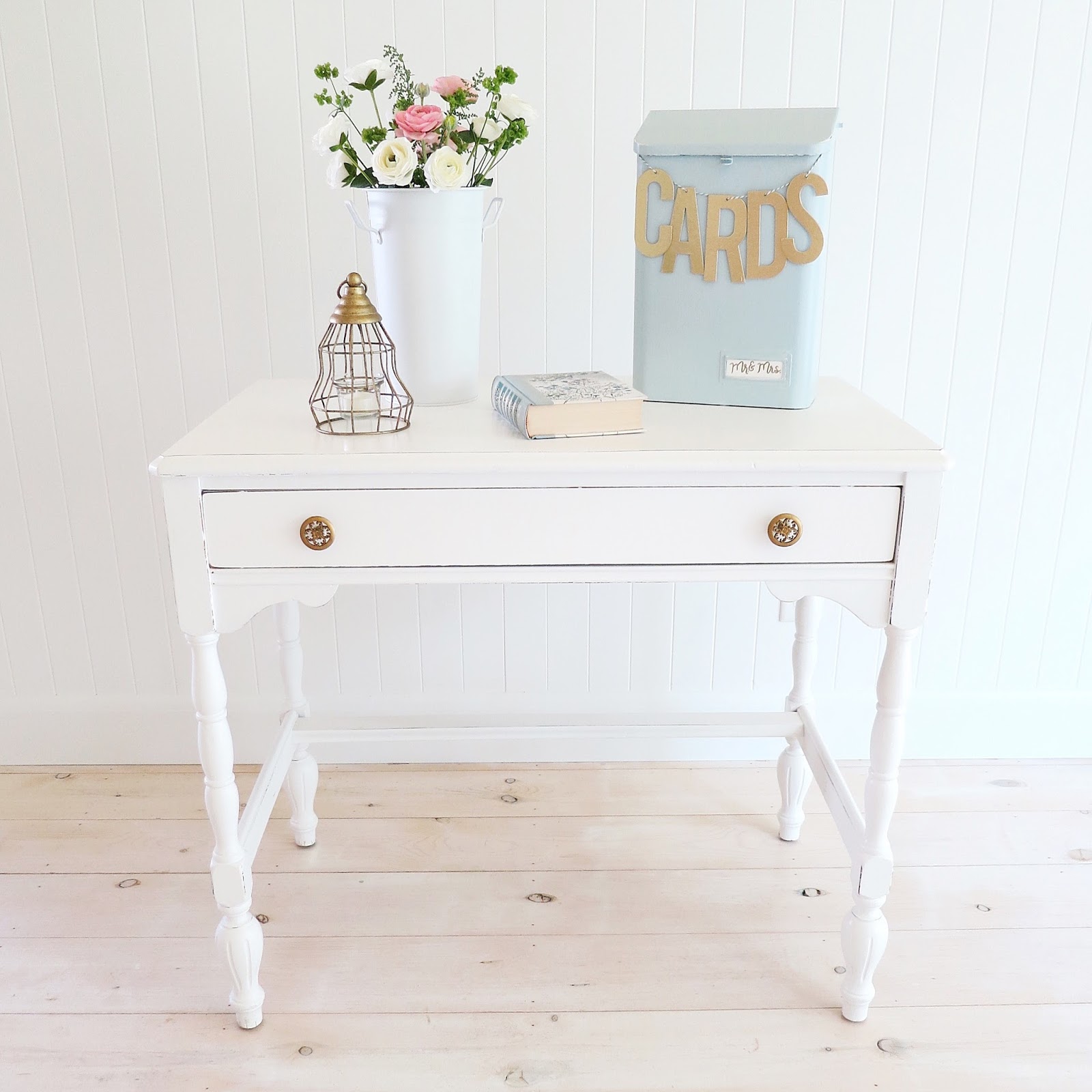 The Cottager: The Poppy Table and Winston Wagon (vintage rentals)