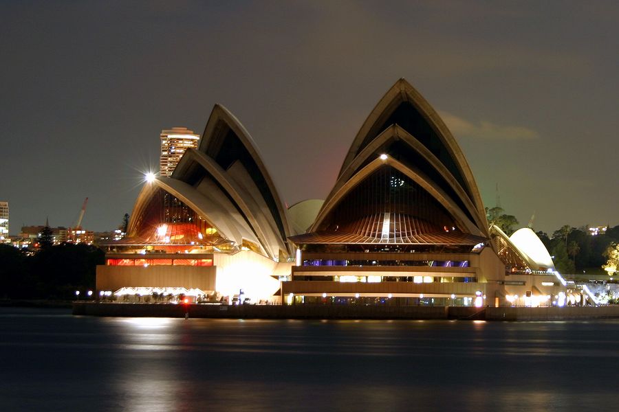 Associated with Sydney Opera House: