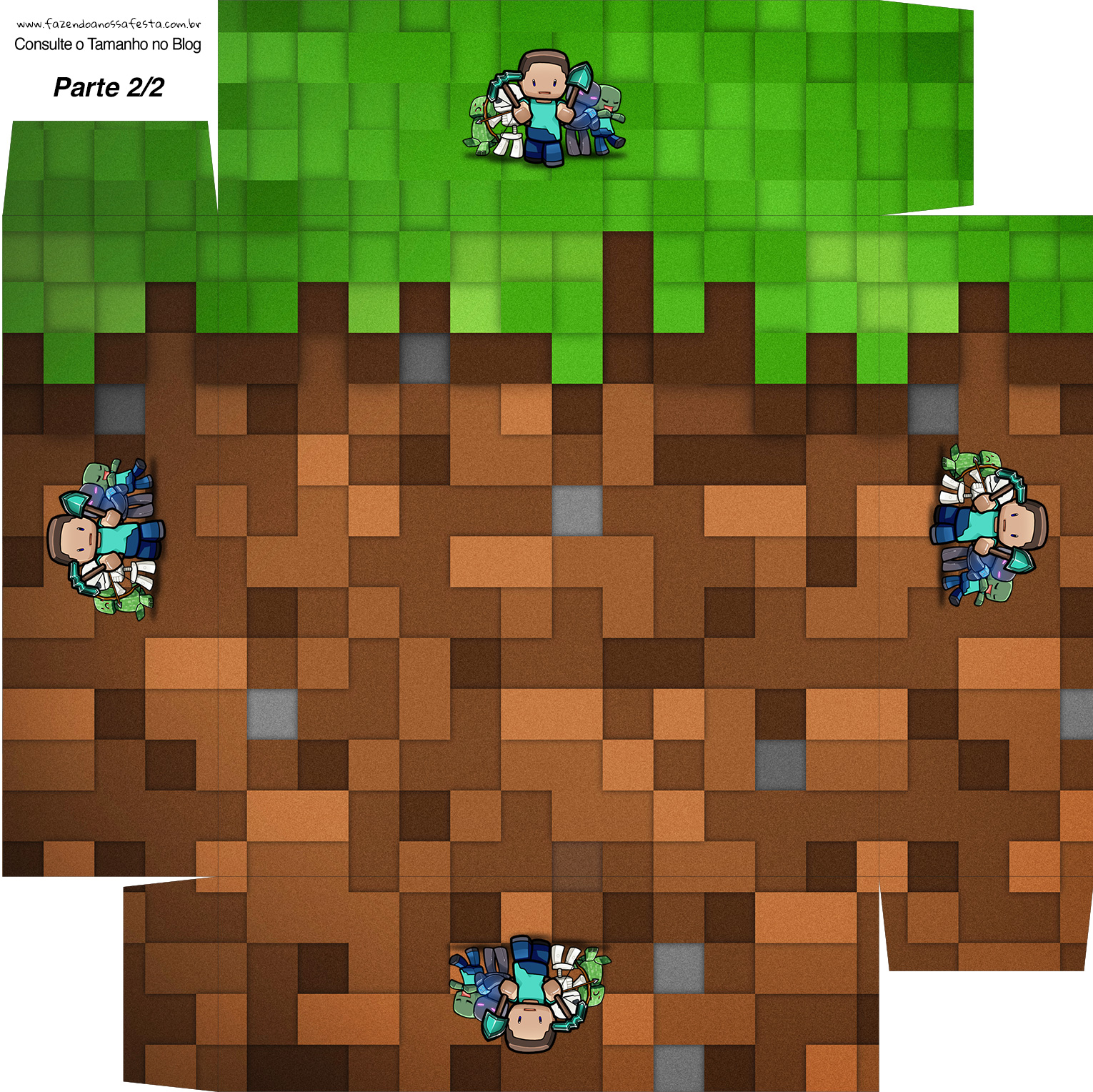 Minecraft: Cajas para Imprimir Gratis. - Oh My Fiesta! Friki