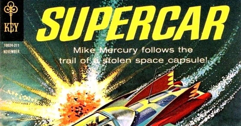 CRIVENS! COMICS & STUFF!: GOLD KEY SUPERCAR COMICS COVER GALLERY...