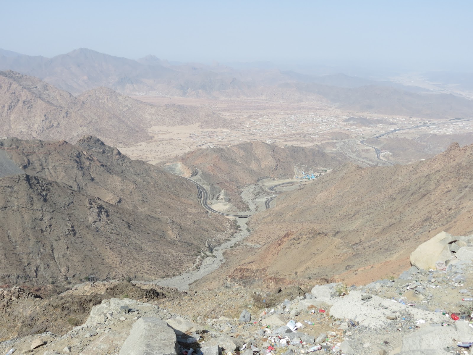 Haji photography: view of taif, saudi arabia August 2012.