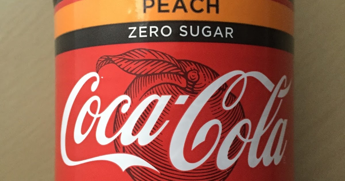 New Coca Cola Zero Peach (UK)