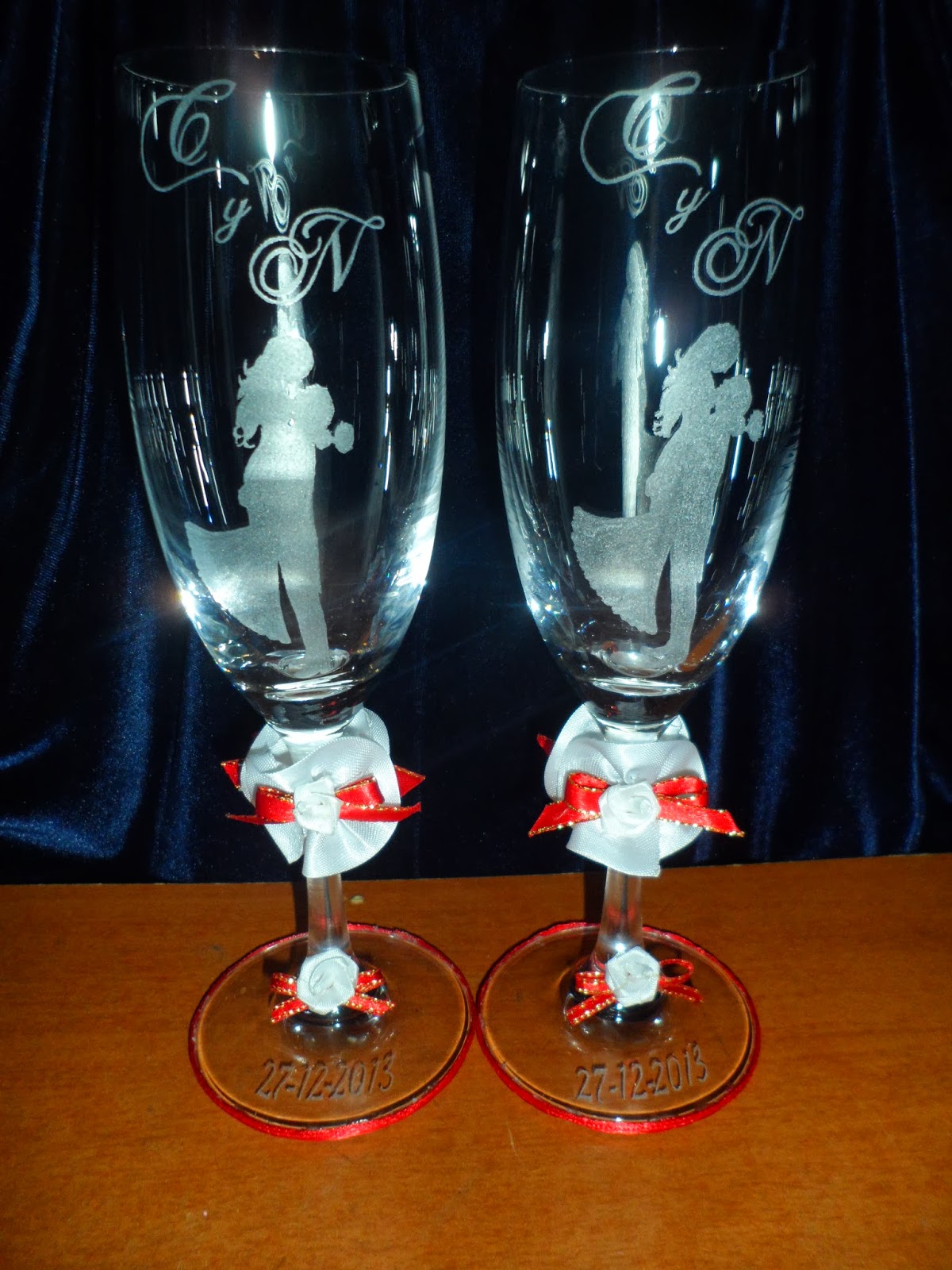 COPAS GRABADAS A MANO PARA BODAS, 15 AÑOS, ANIVERSARIOS, GRADUACIONES ...