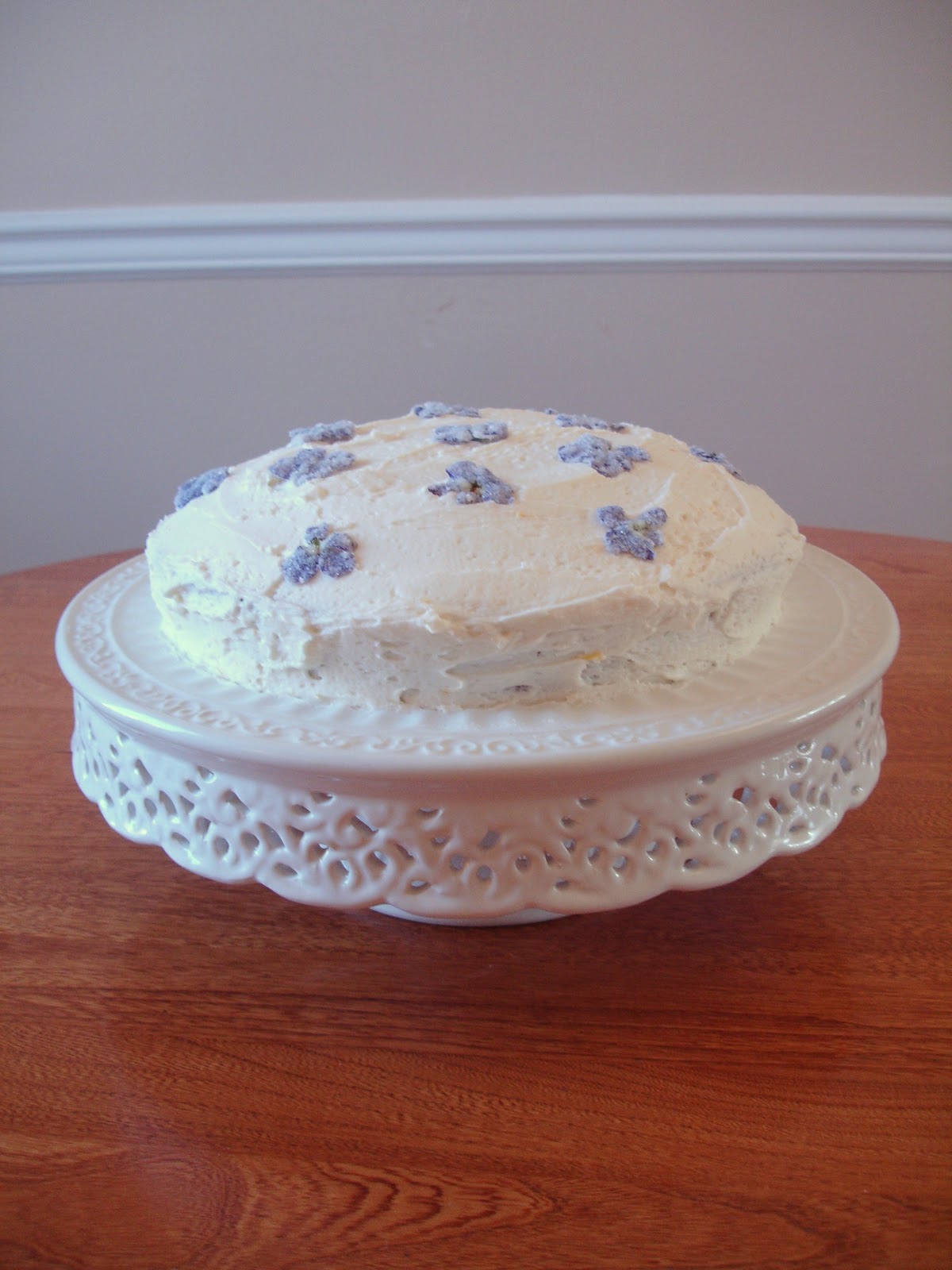 field wonderful: Spring Snow Cake