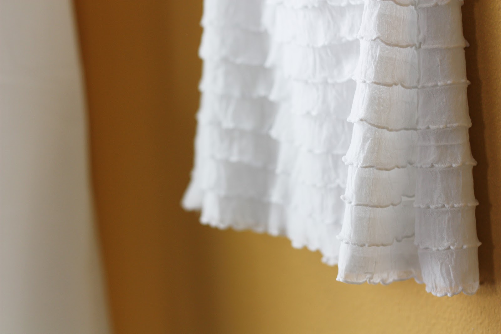 Ruffle Fabric Peasant Dress - Sew Much Ado