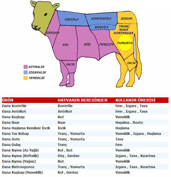 DOST KAHVESİ: ET BİLGİLERİ