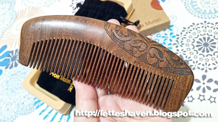 Lette's Haven: Hua Mulan Sucupira Wood Comb