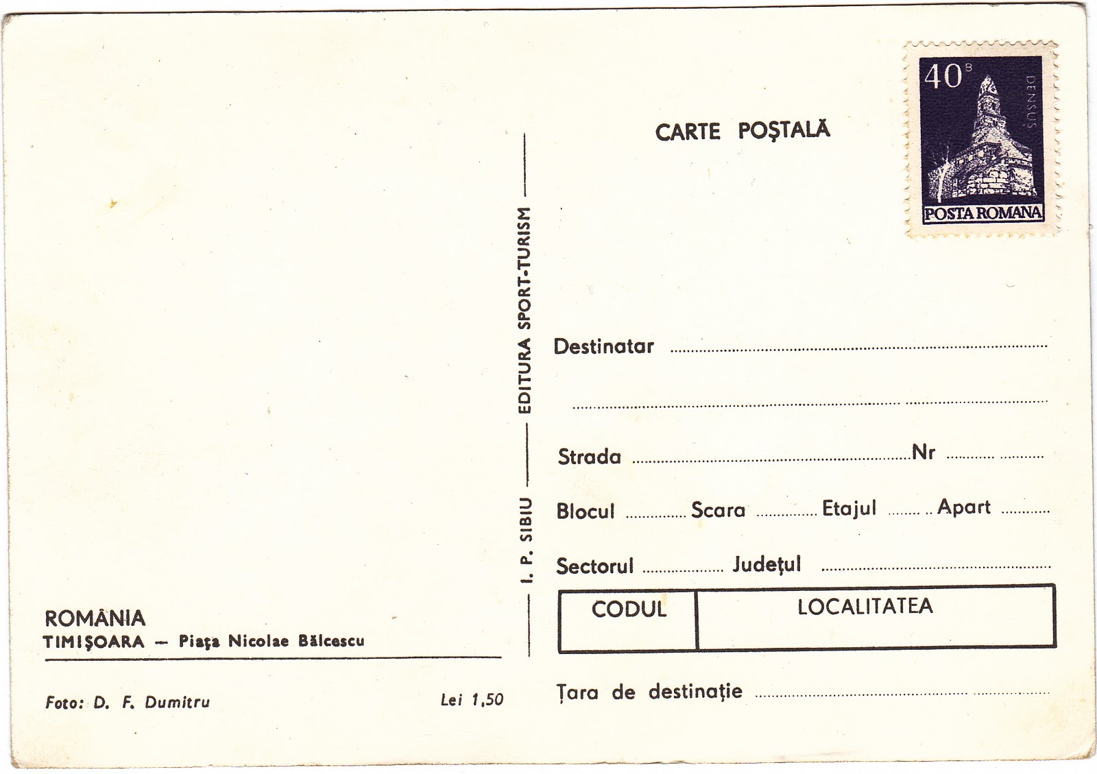 Vederi si carti postale din Romania: Timisoara