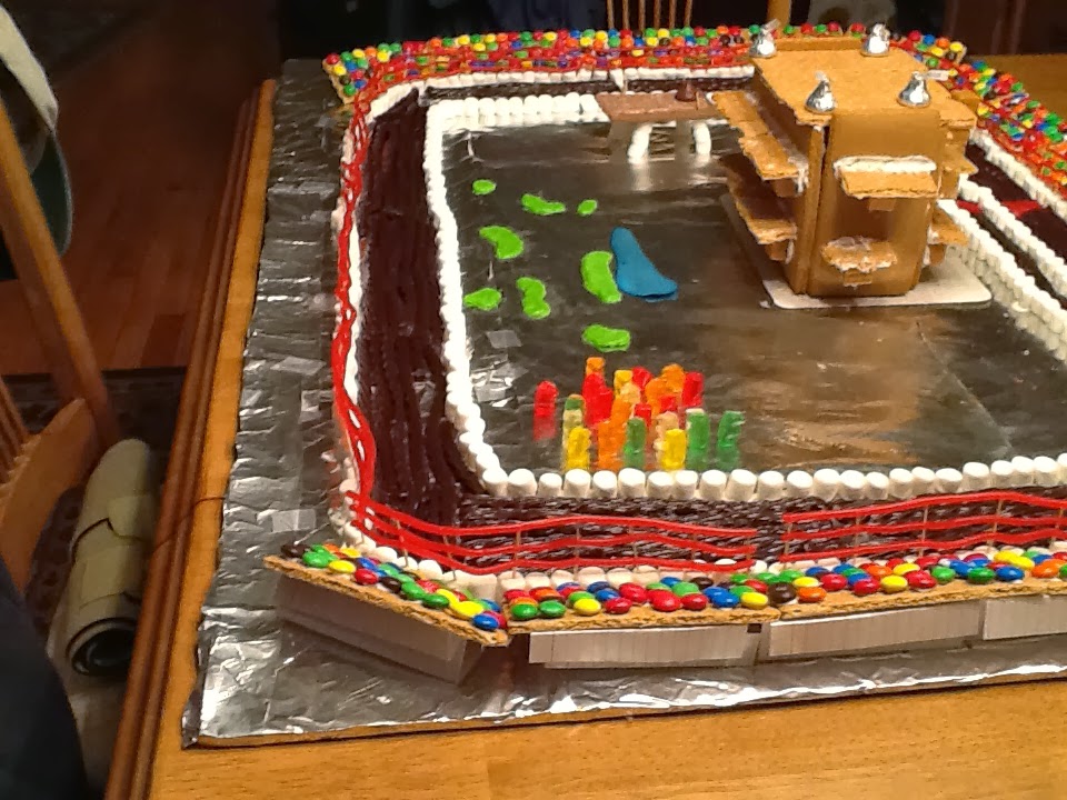 For The Love of Indy: A Gingerbread Pagoda and Candy Model of ...