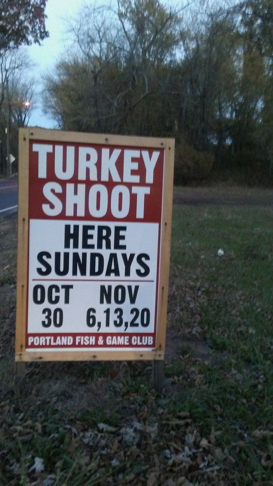 The Middletown Insider: Turkey Shoot this Sunday!
