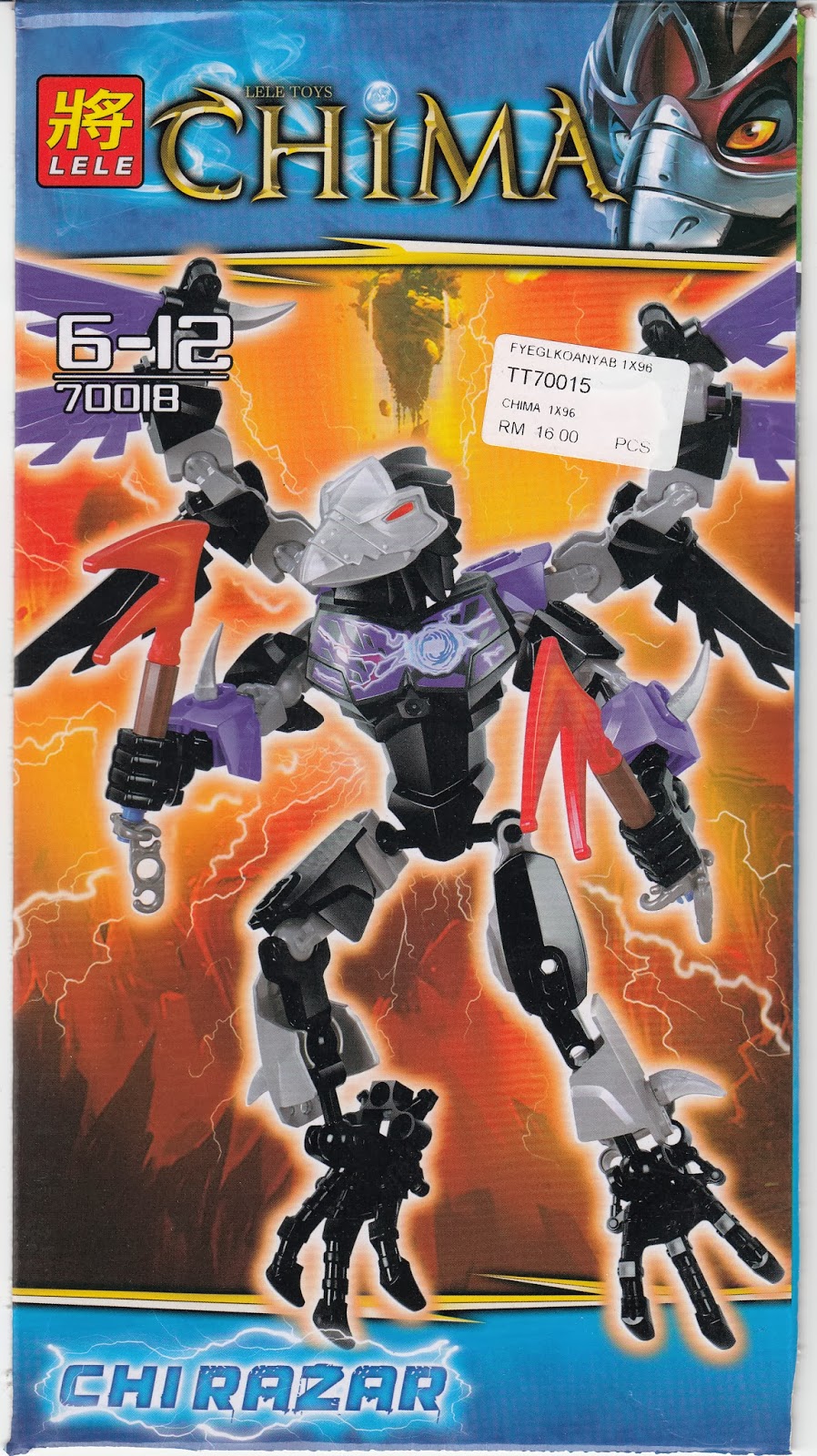 Loot of the Day: Bionicle - Chima - Chi Razar - Part 1