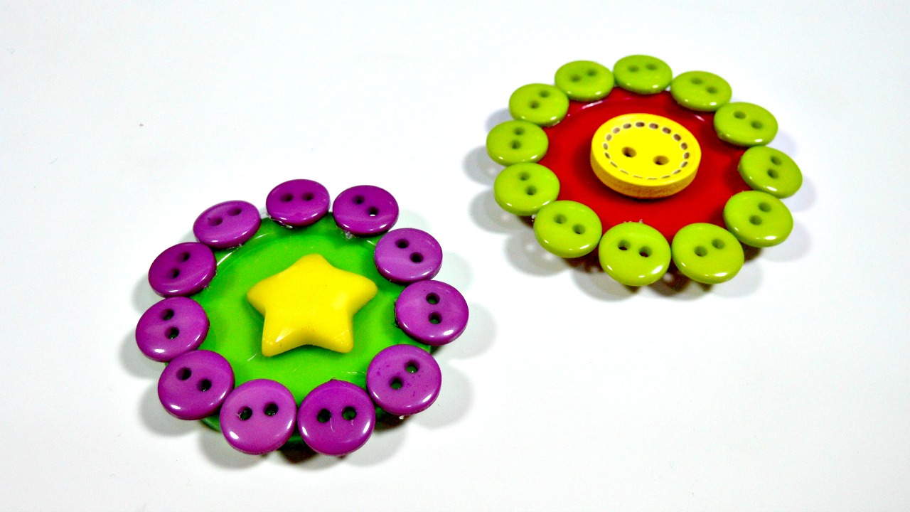 Mundo@Party: Cómo hacer adornos con botones