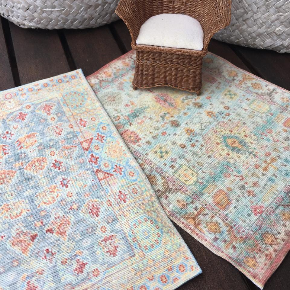 miniatyrmama: Pastel carpets