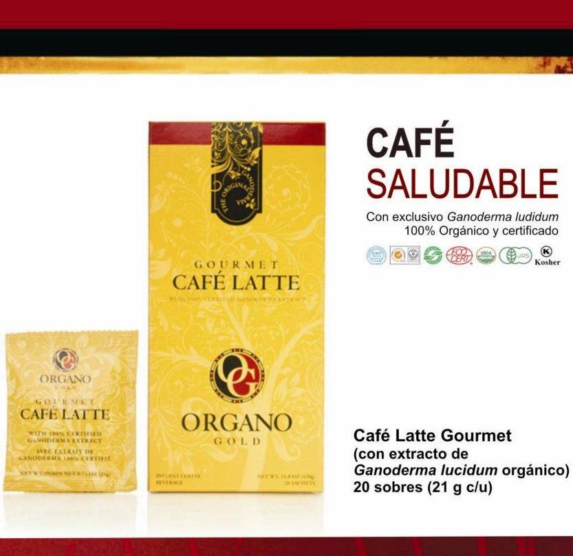 Café Saludable. Ganoderma Lucidum: Líbrate del acné tomando café latte con Ganoderma Lucidum