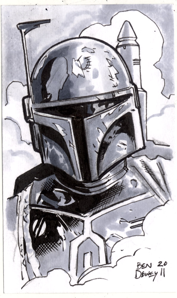 Dewey Draws!: Star Wars Sketchcard Frenzy!