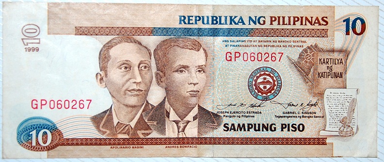 Philippine Ten Peso Coin