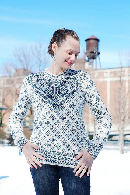 More Stripe Mania -- Wharf from Rowan Mag 55