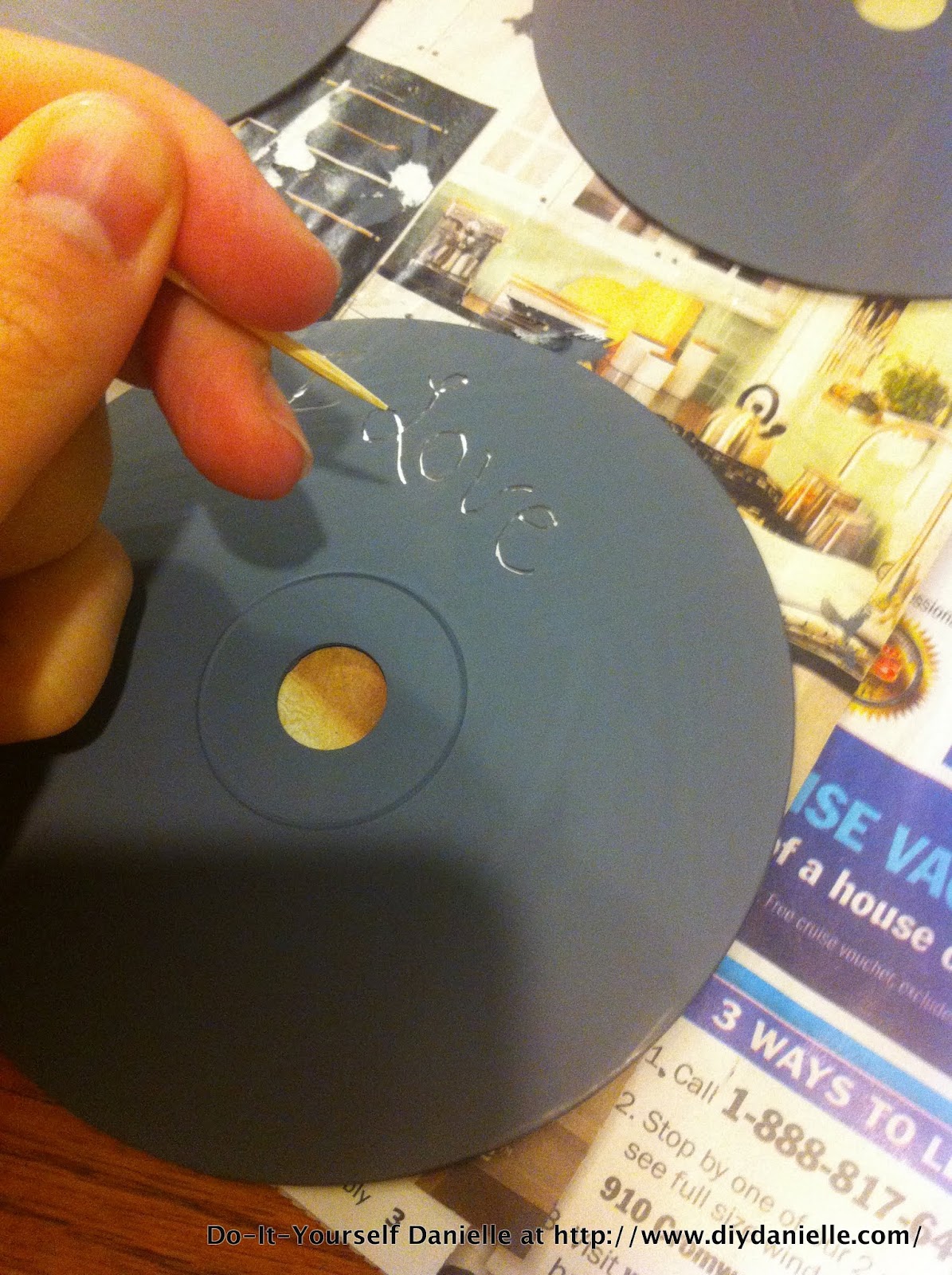 How to Etch Designs on Old CDs - DIY Danielle®
