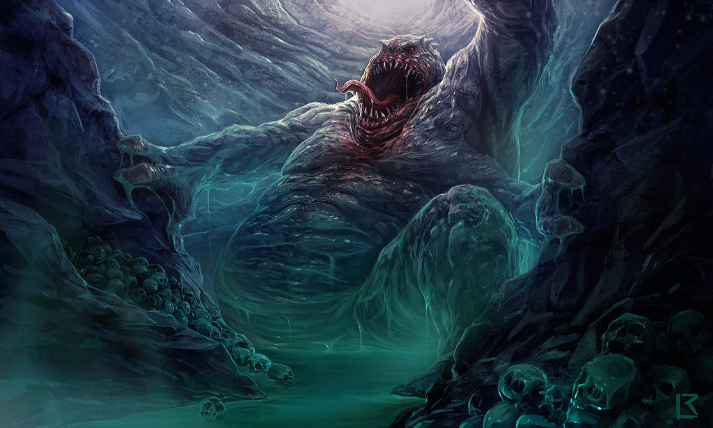 Mundo Tentacular: Tsathoggua - O Deus-Sapo das Profundezas de N'Kai