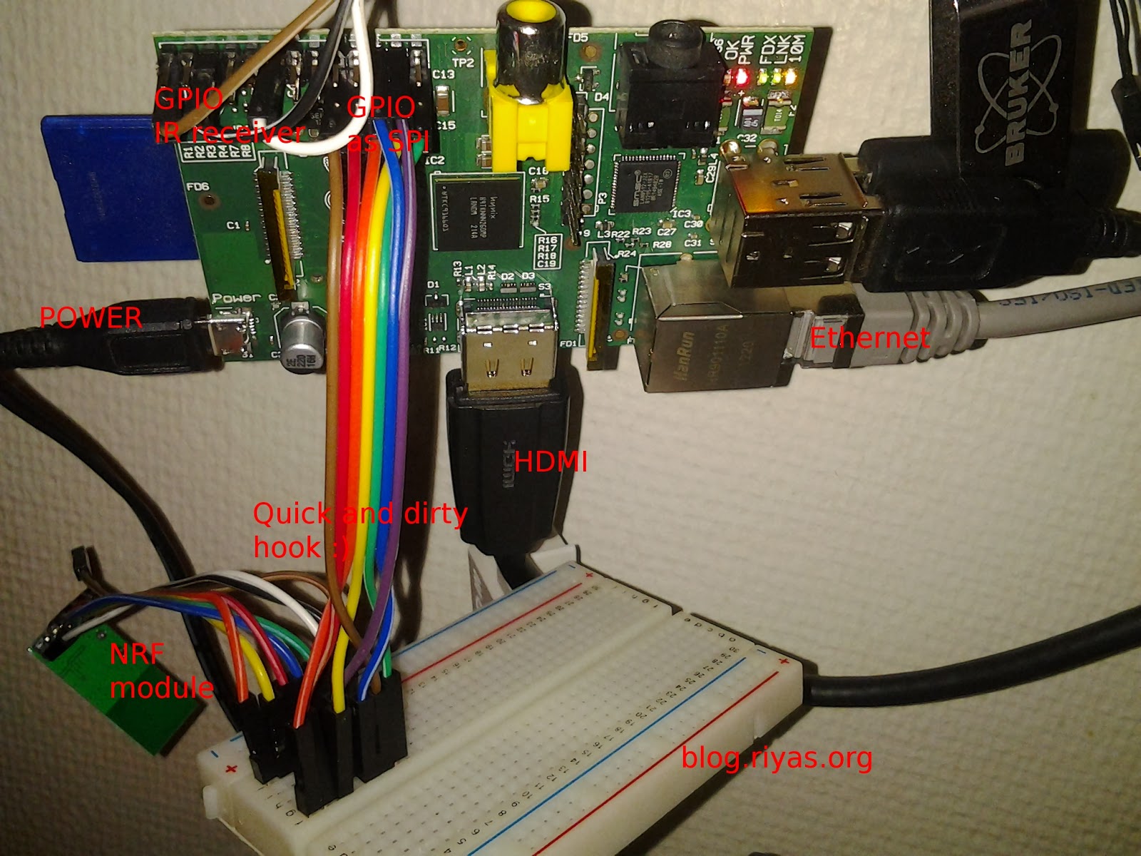 Learn on the fly : Setting up Nordic nRF24L01 RF modules on Raspberry ...