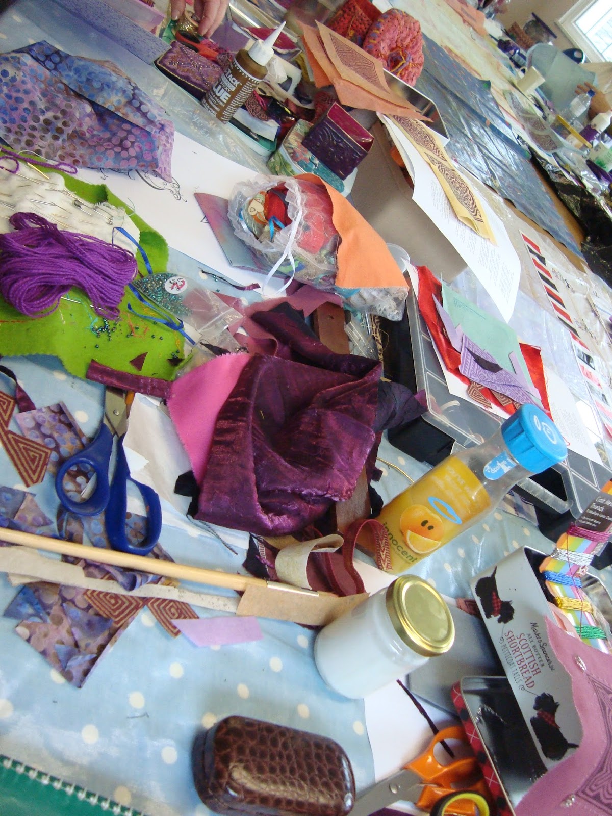 Textile Butterfly: Last minute activities