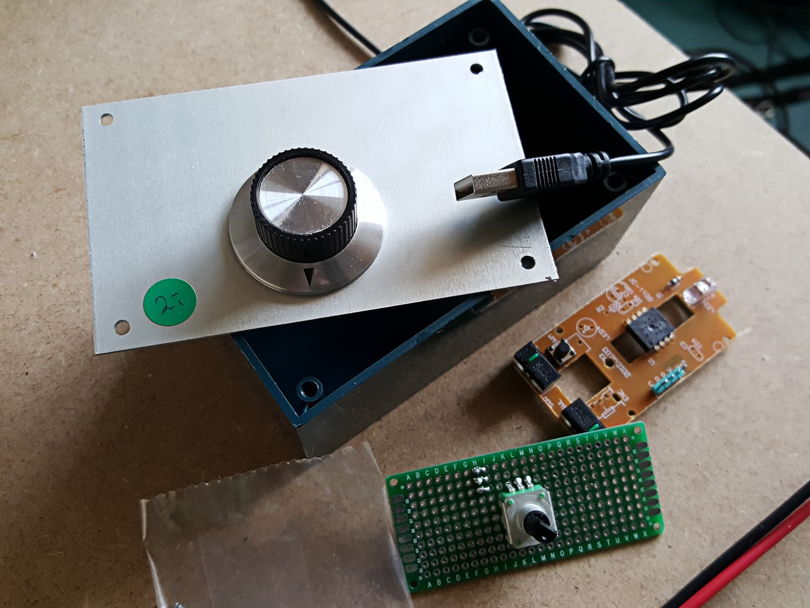 PA7MDJ Amateur Radio Blog: Homebrew SDR Tuning Knob Unit