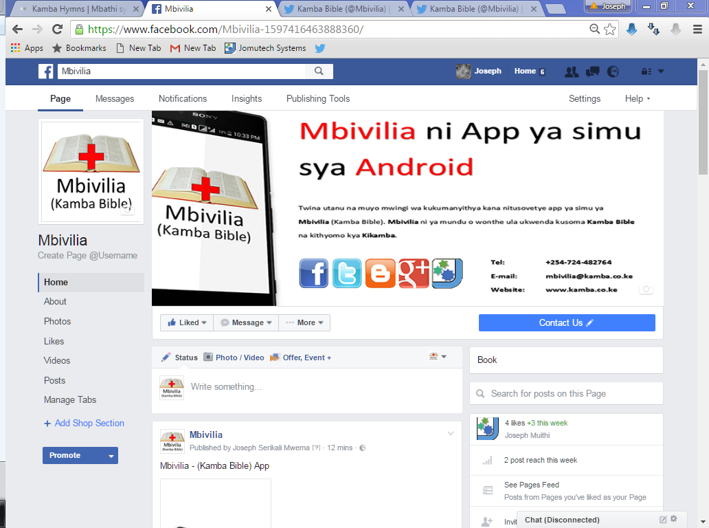 Kamba Bible | Mbivilia