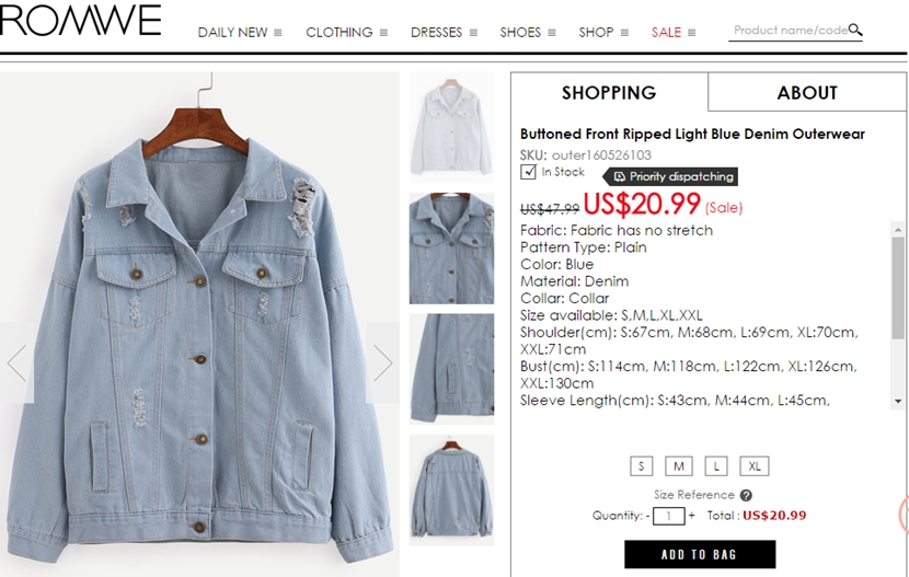 Outfit: Denim Jacket [Romwe] | My Wonderland