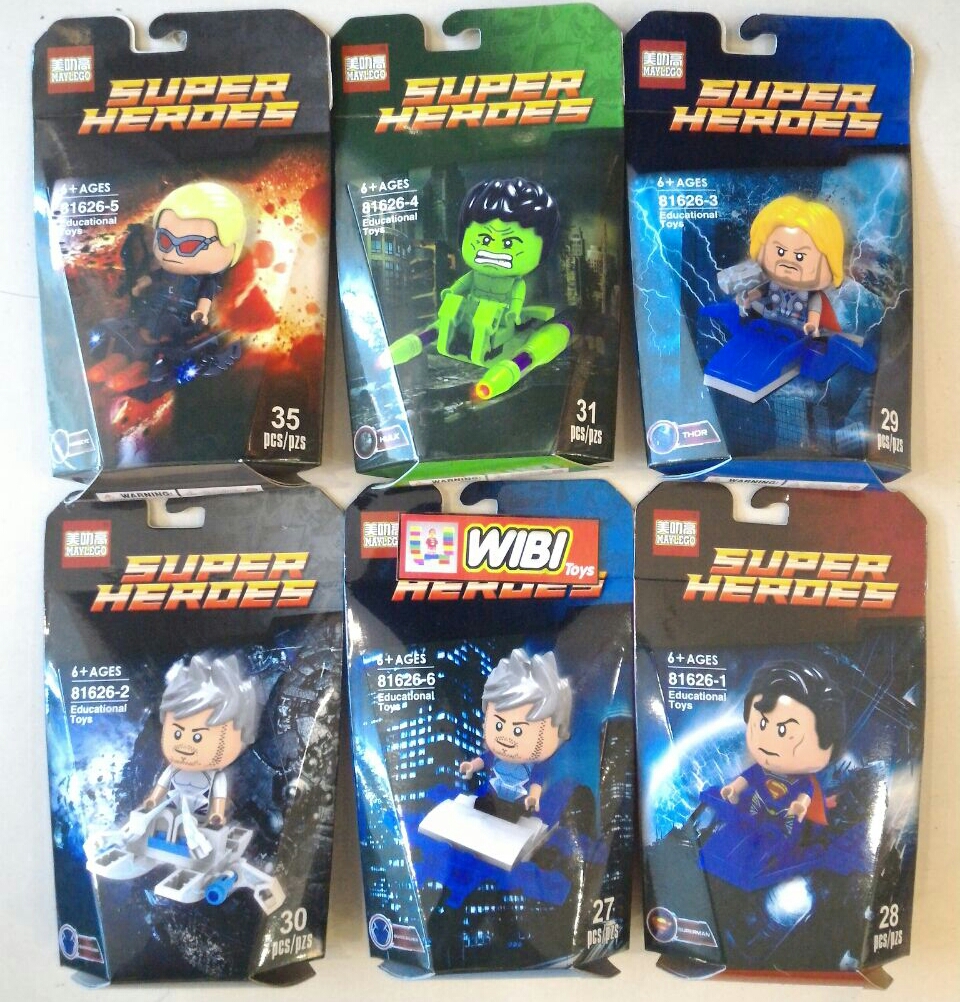 mainan lego, lego kw murah, banyak macam, jakarta : MayLego Superheroes ...